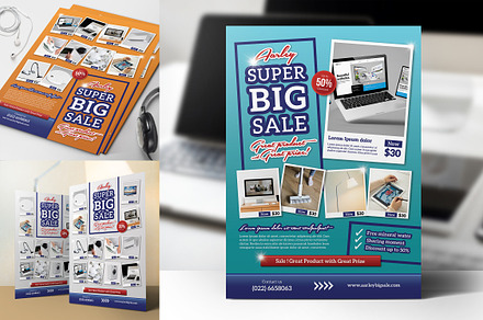 Product Flyer | Flyer Templates ~ Creative Market