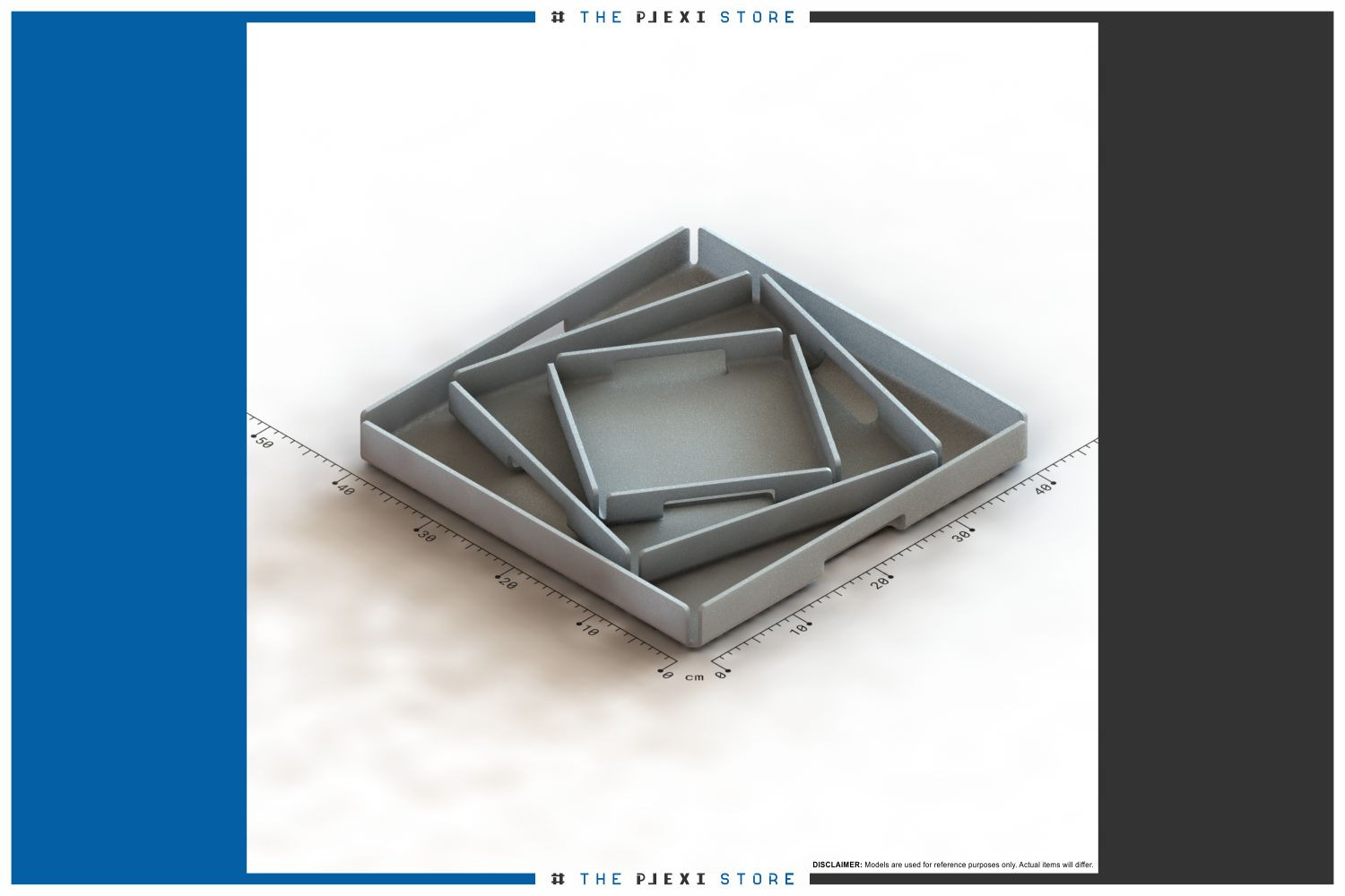 Square Serving Tray - 1 Generic | 3D Models ~ Creative Market