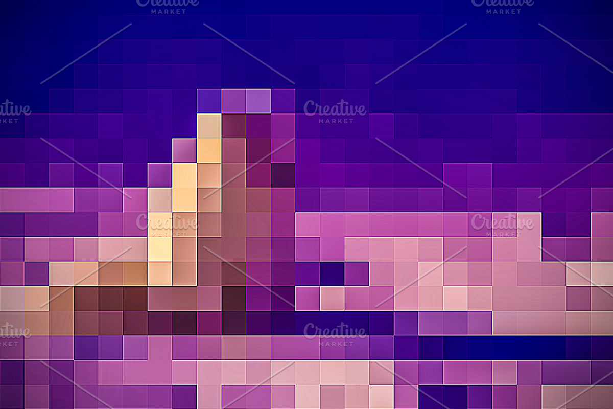 20 Pixelated Backgrounds, a Texture Graphic by Carlos Fernando