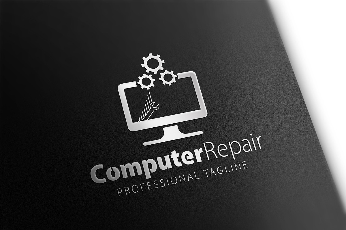 Computer Repair Logo, a Branding & Logo Template by Creative Dezing ...