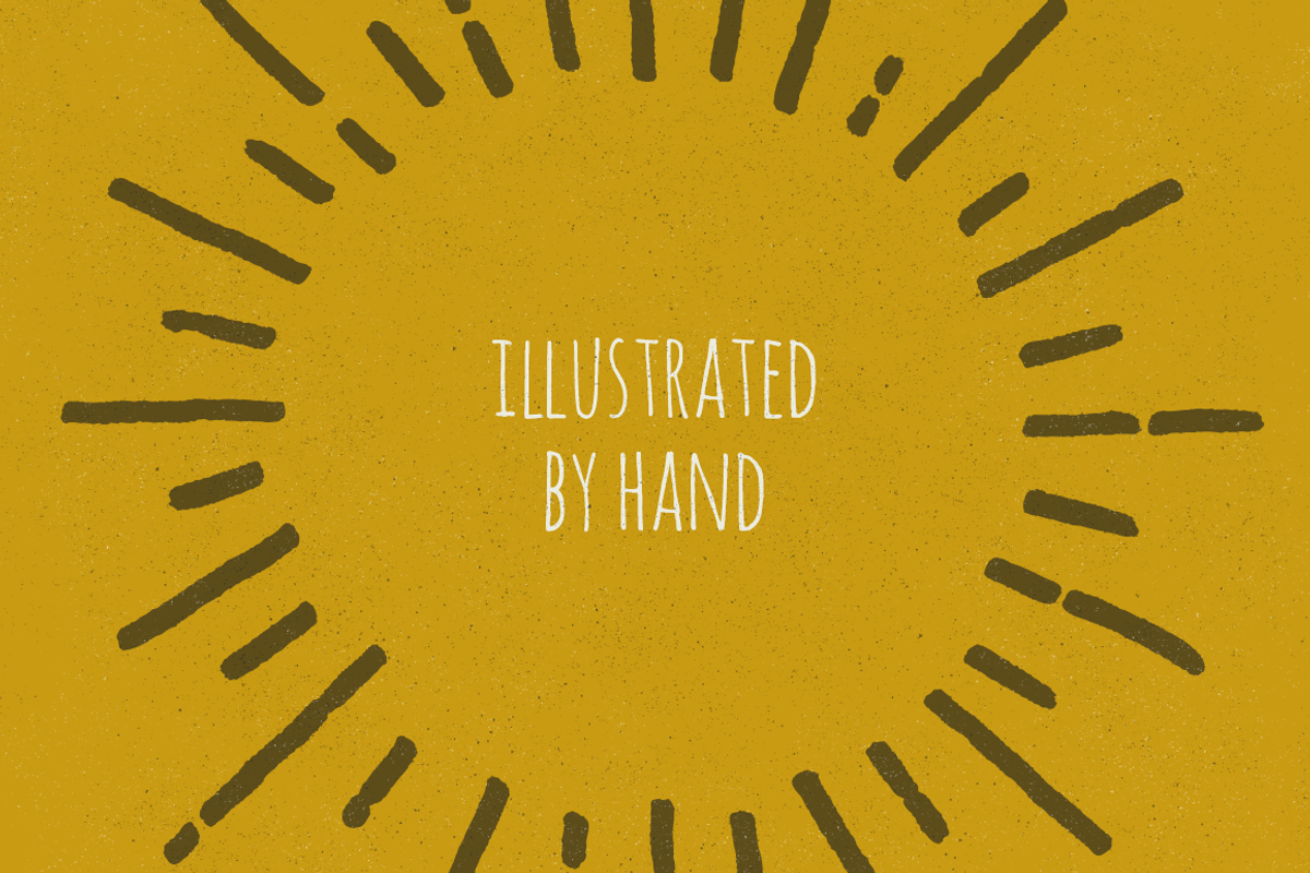 15 Sunburst - By Hand, an Illustration by GhostlyPixels