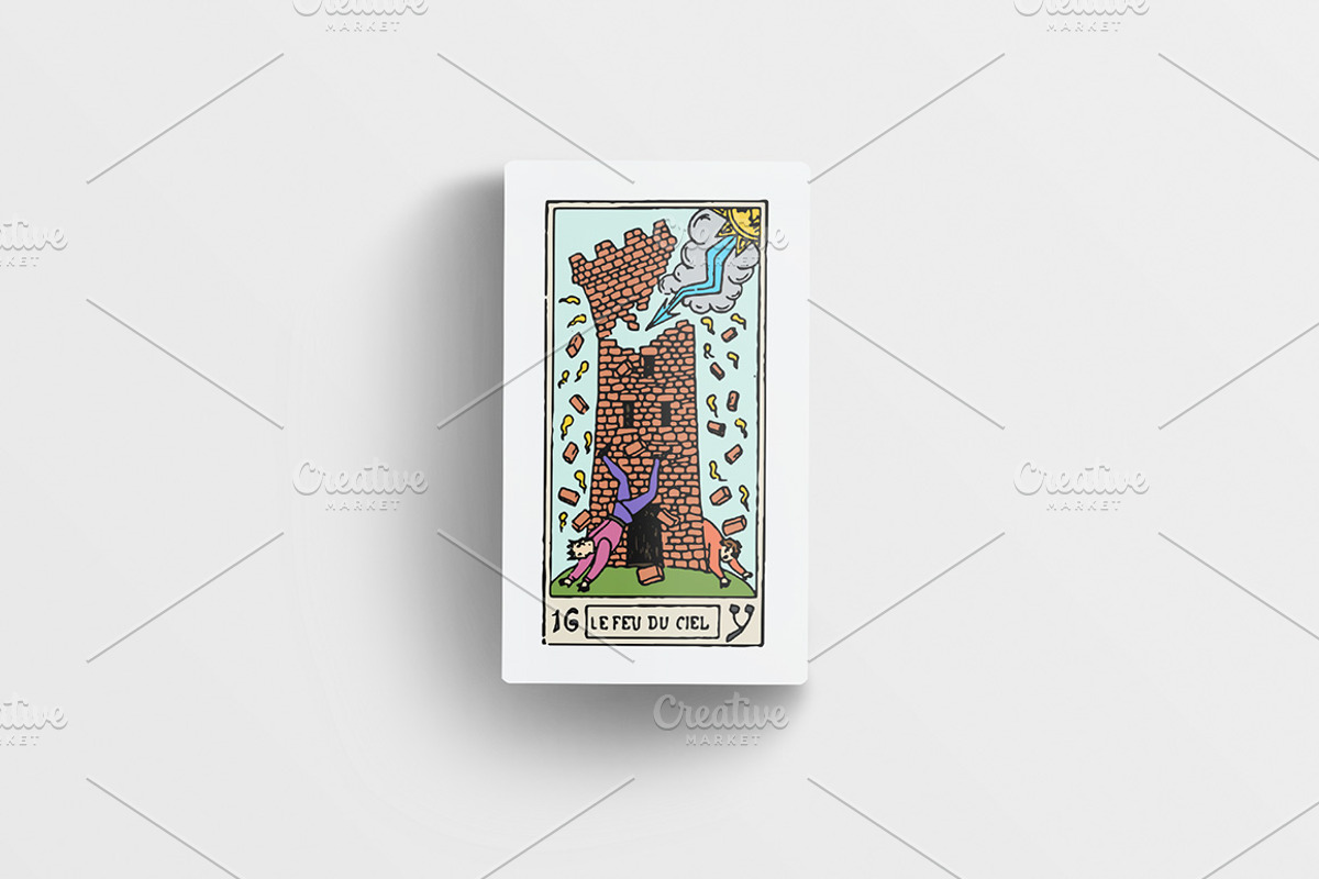 Vector Tarot Cards - 22 Major Arcana, an Illustration by Illusiongraphic
