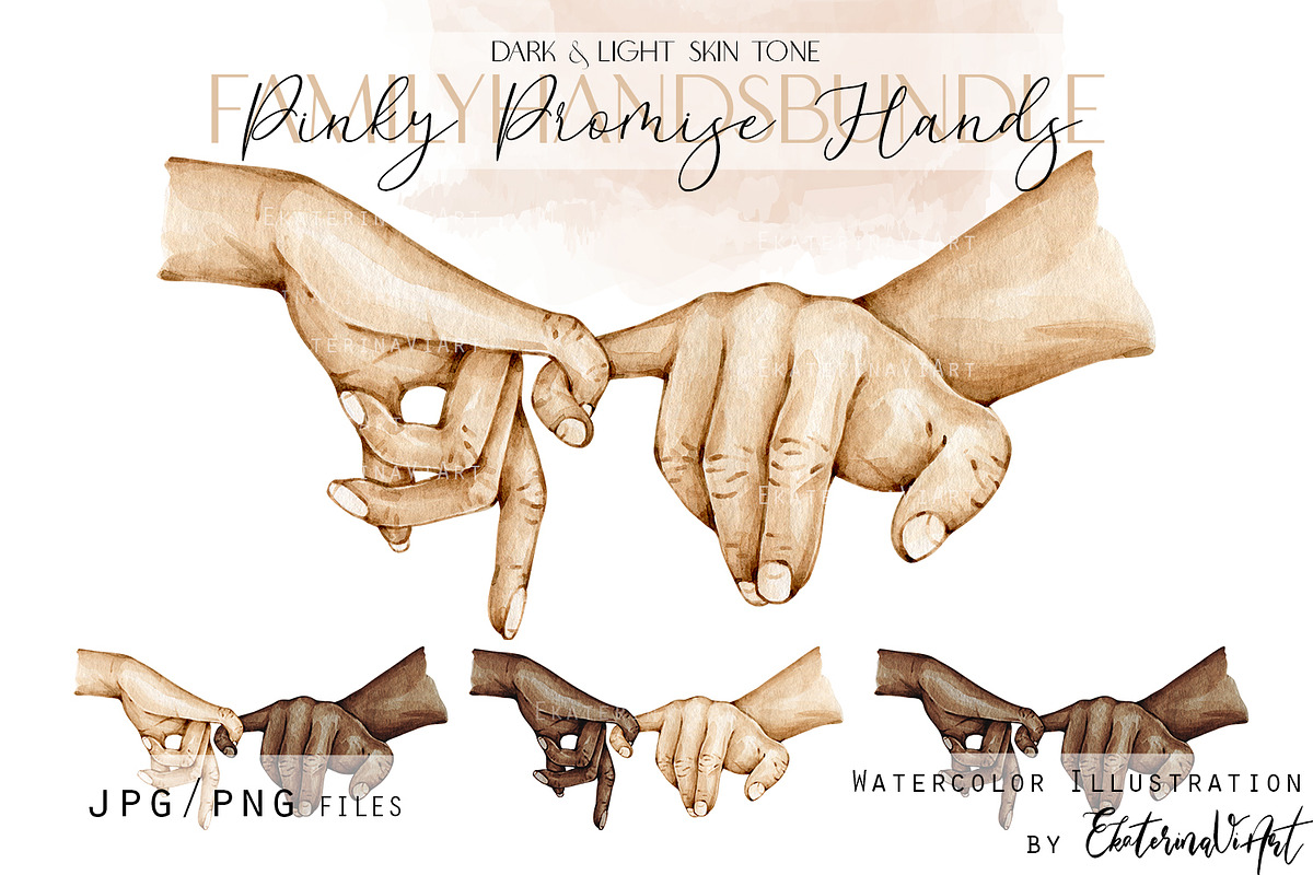 Pinky Promise Holding Hands