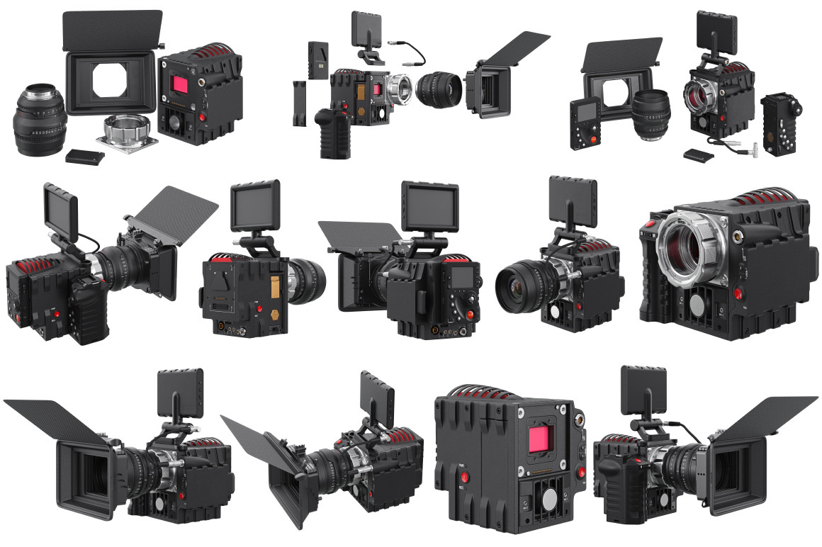 Camera video professional set, an Object Graphic by ARTYuSTUDIO