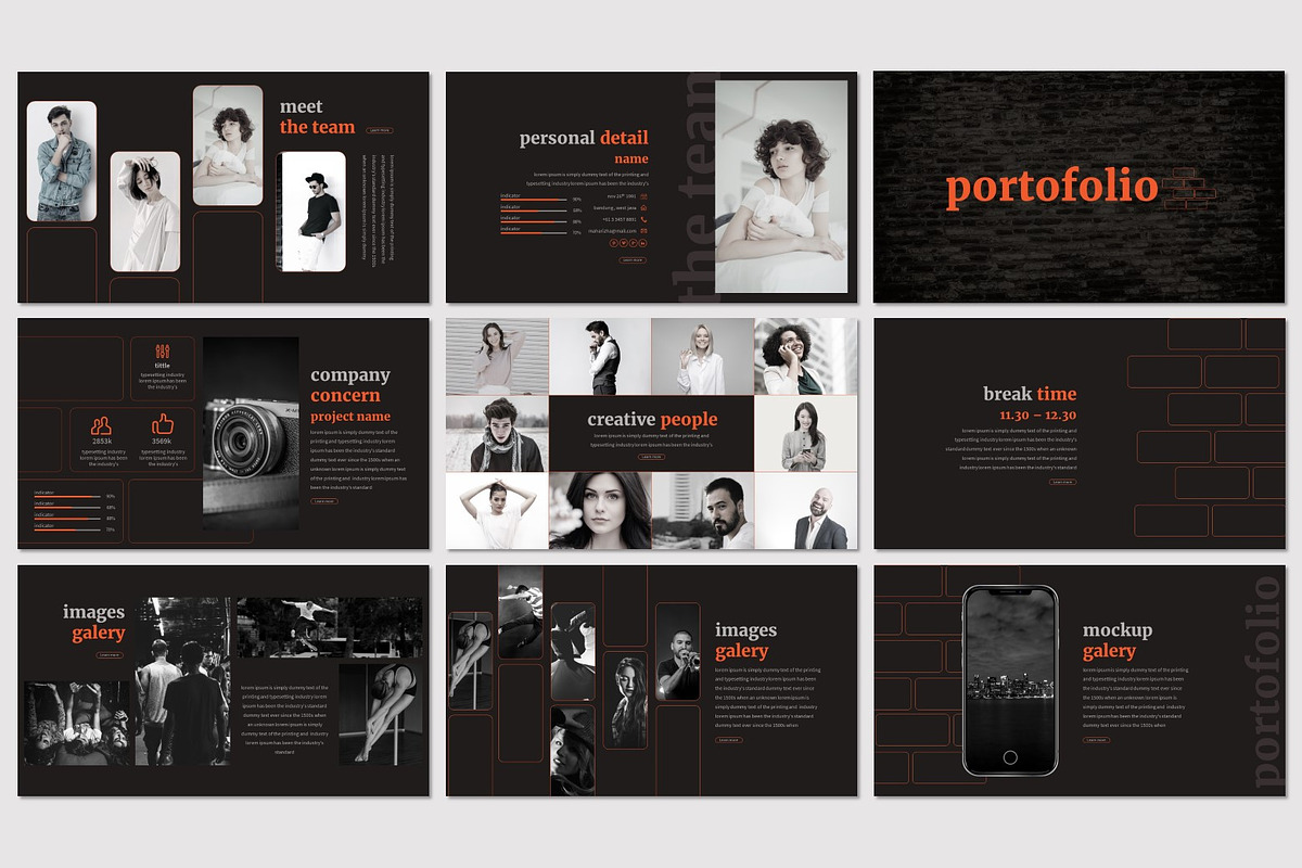 Mauer - Powerpoint Template, a Presentation Template by inspirasign
