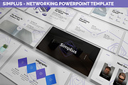 Simplus - Networking Powerpoint, a Presentation Template by SlideFactory