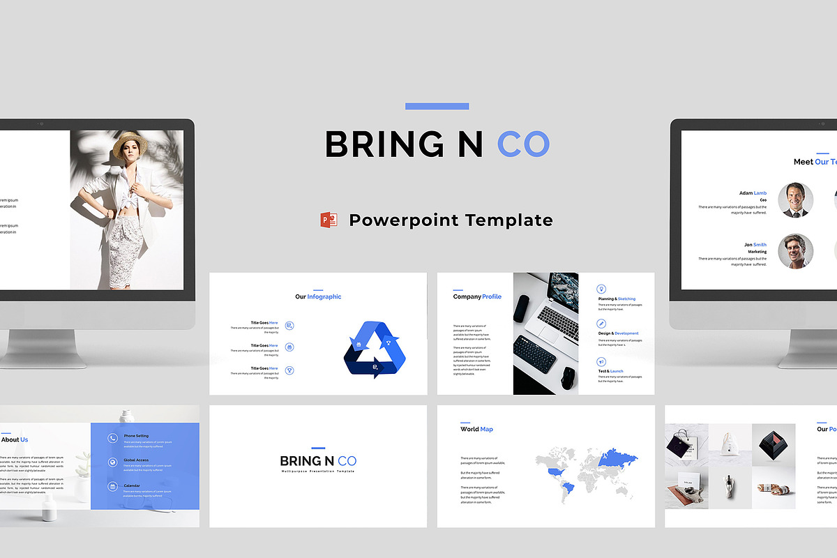 Bring N Co - Powerpoint Template, a Presentation Template by Incools Stokie