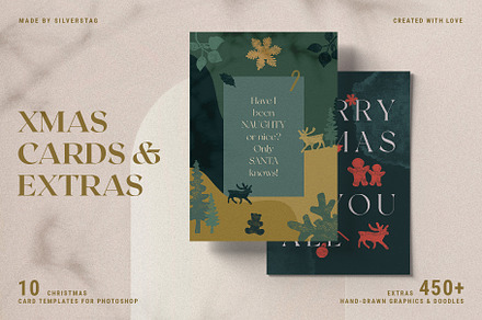 Vintage Greetings Postcard Generator | Card Templates ~ Creative Market