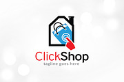 Click Shop Logo Template Design, a Branding & Logo Template by ...