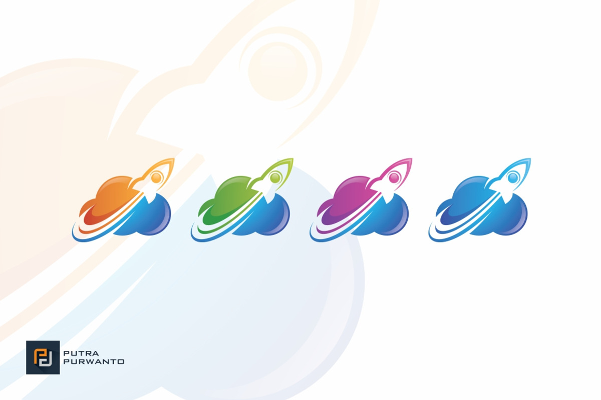 Cloud Launch - Logo Template, a Branding & Logo Template by putra_purwanto