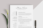 Resume Template | CV, a Resume Template by Comely Design Studio