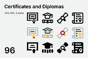 Basicons / Education / Certificates, an Icon by EDT.Graphics