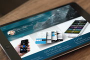 iOS Tablet Flat Pad UI Set Vol. 2, an UI Kit Template by Yuriy Kondratkov