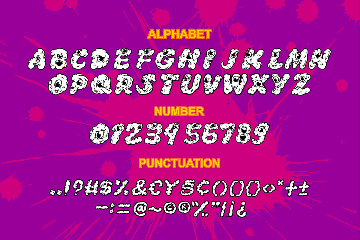 Komo Nout Cartoon, a Font by typeline studio