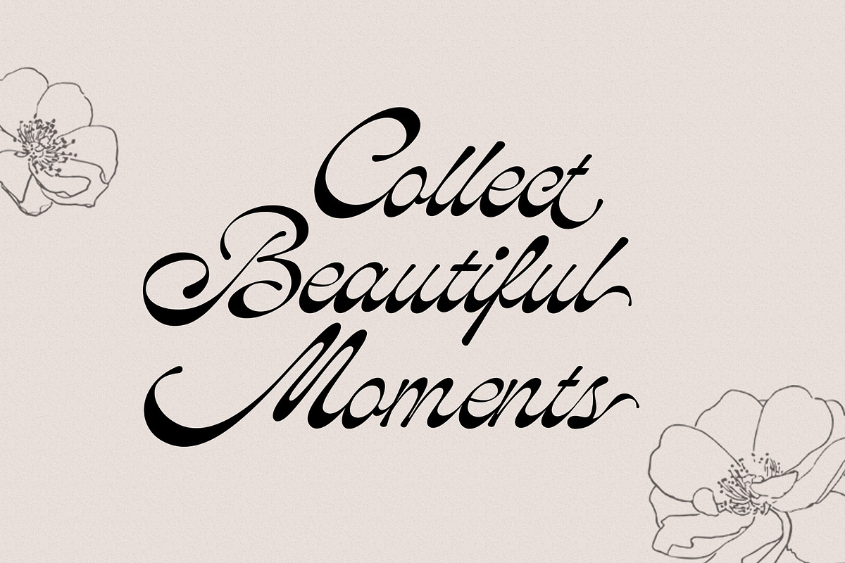 ED Mentasta - Script Typeface