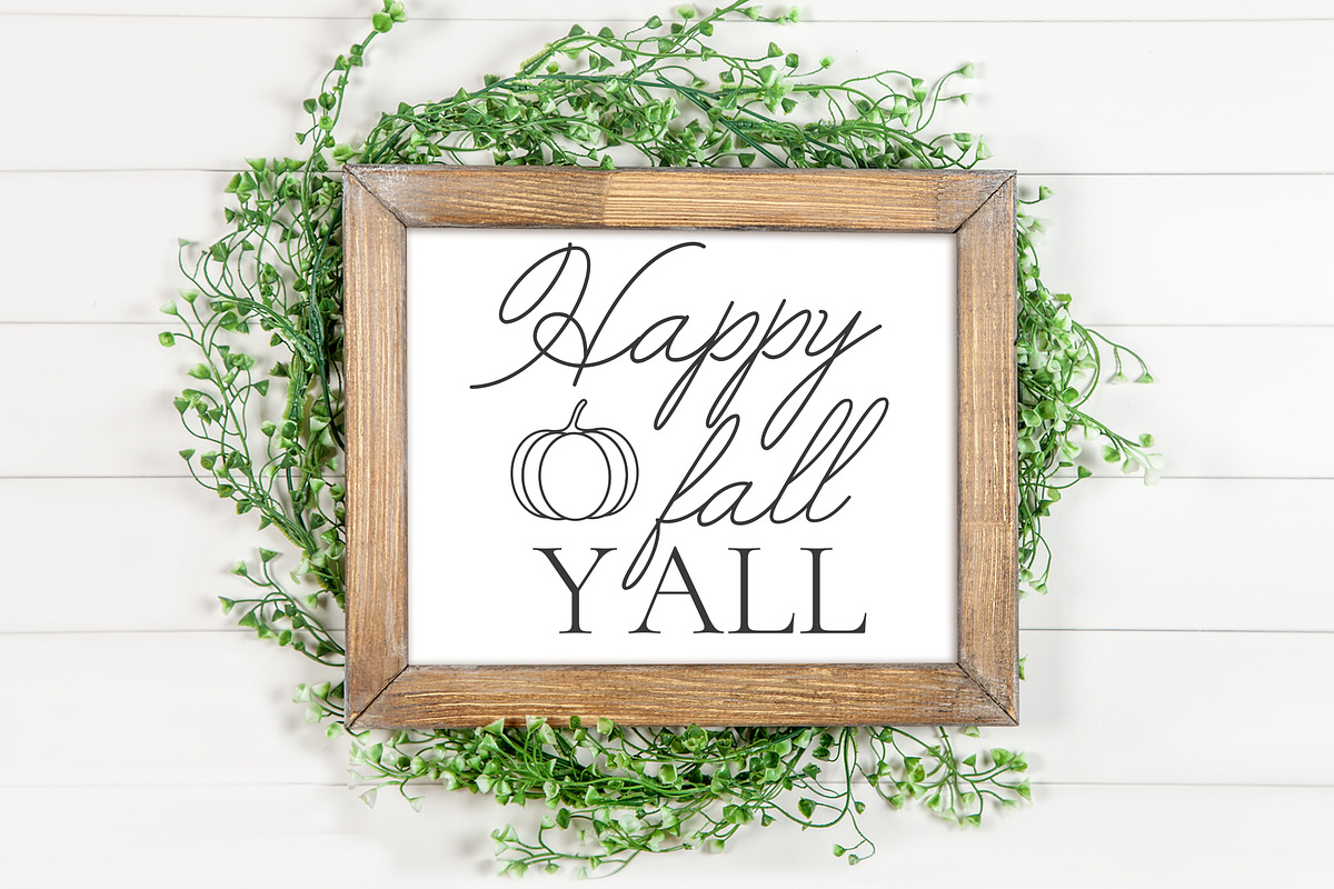 Fall Sign SVG PNG Design Bundle, a Decorative Illustration by thefutive