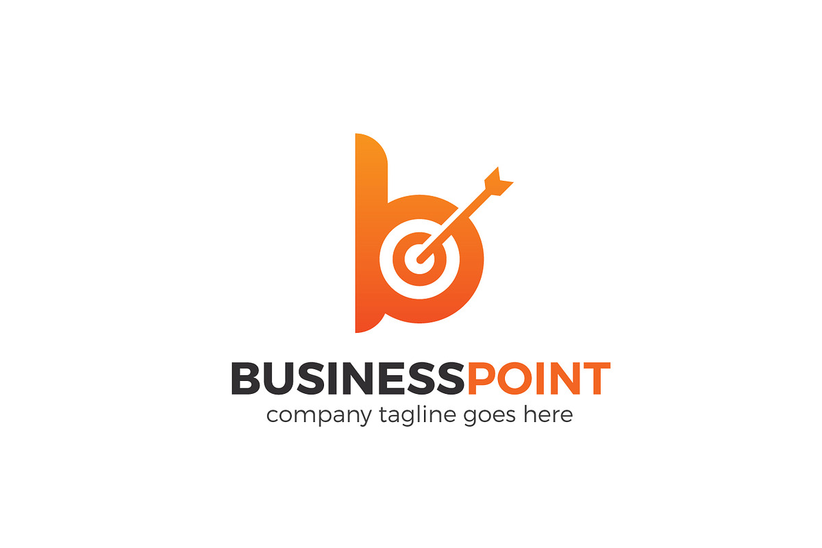 Business Point Letter B Logo, a Branding & Logo Template by XpertgraphicD