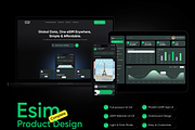 eSIM Pro: App & Web Dashboard, an UI Kit Template by Soulfuldesignstudio