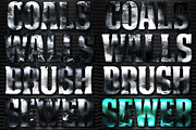 32 Extreme Grunge Layer Styles 2 | Layer Styles ~ Creative Market