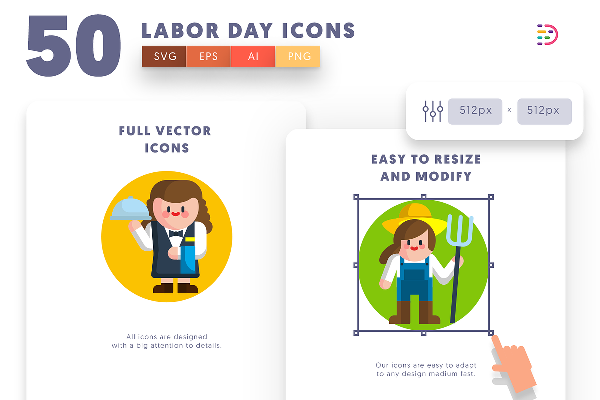 Labor Icons | Download SVG, PNG, EPS Icons | Creative Market