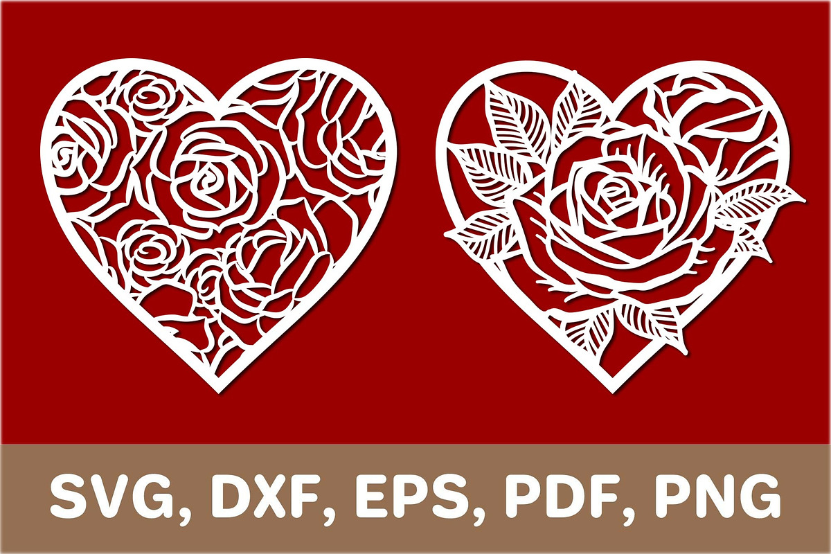 Heart svg cut file, heart silhouette