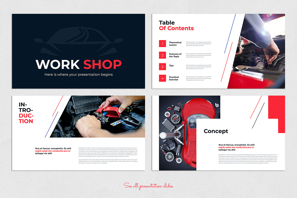 Workshop Presentation Template, a Presentation Template by TemplatesForest