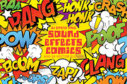 Comics sound effects set1, an Illustration by MaximGertsen