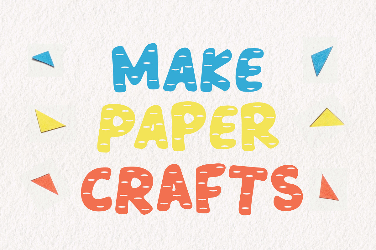 Kids - friendly display font