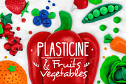 Plasticine Fruits & Vegetables, an Illustration by Anna