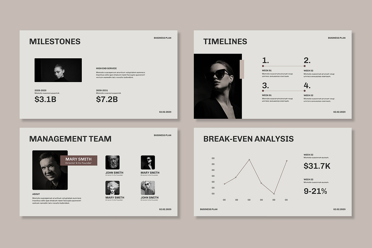 Brand Planning Presentation Template