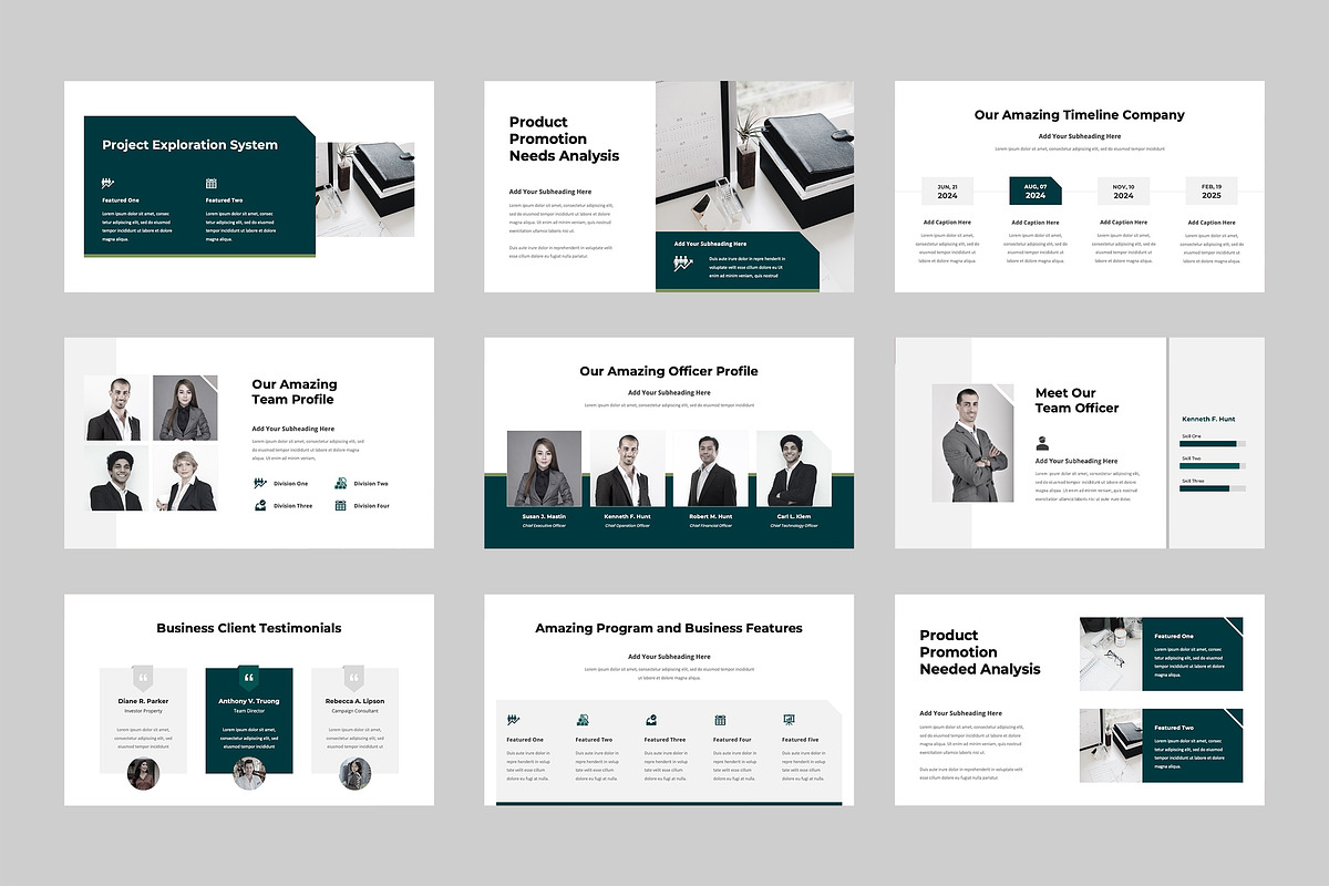 Formbased Powerpoint Template, a Presentation Template by TMint Creative