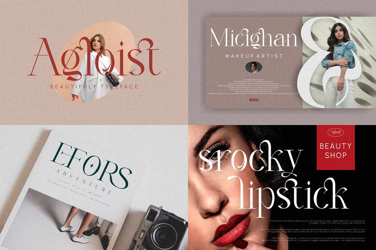 Modern Stylist Font Bundle, a Font by Penatic Studio