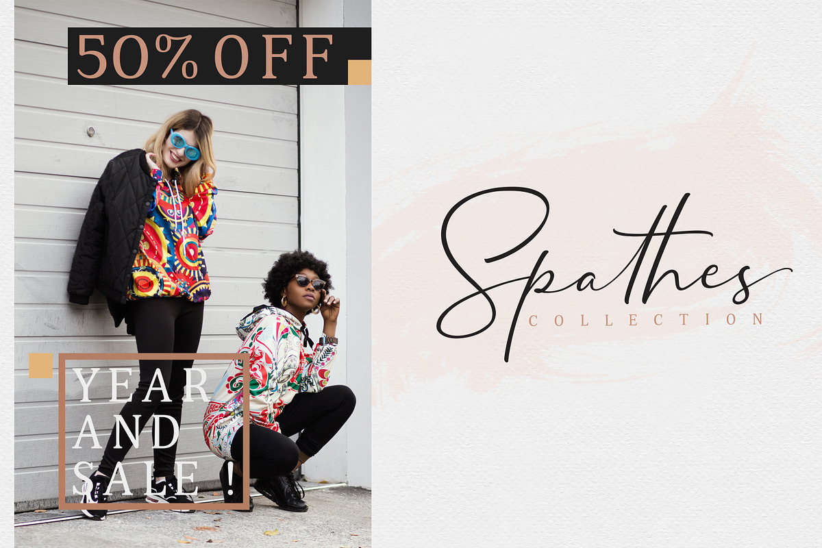 Mathanifo Script, a Script Font by Cotbada_studio