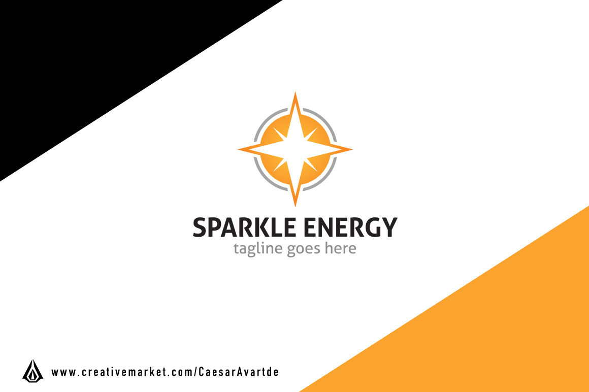 Sparkle Energy Logo Template, a Branding & Logo Template by Avartde ...