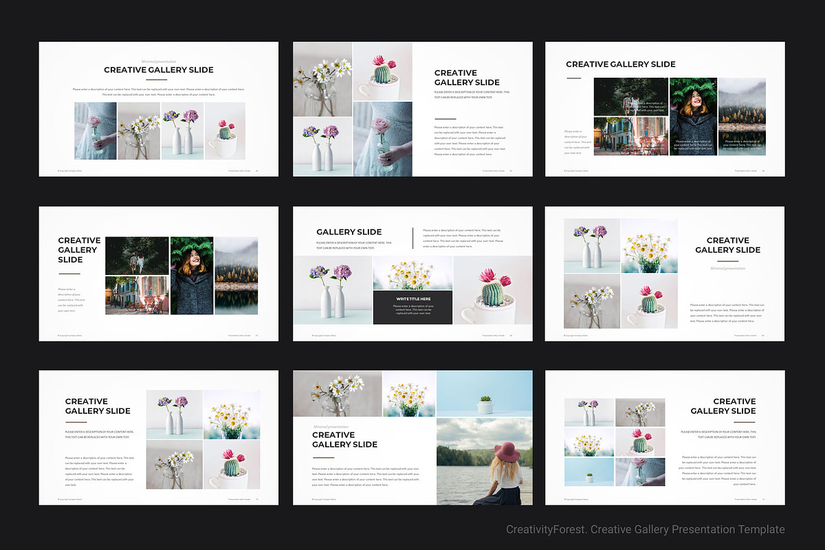 Creative Gallery PowerPoint Template, a Presentation Template by ...