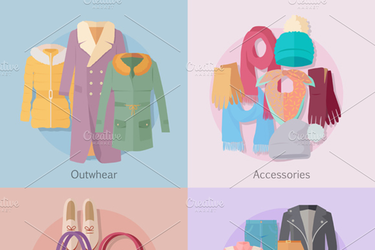 Womens Look banner, an Illustration by robuart