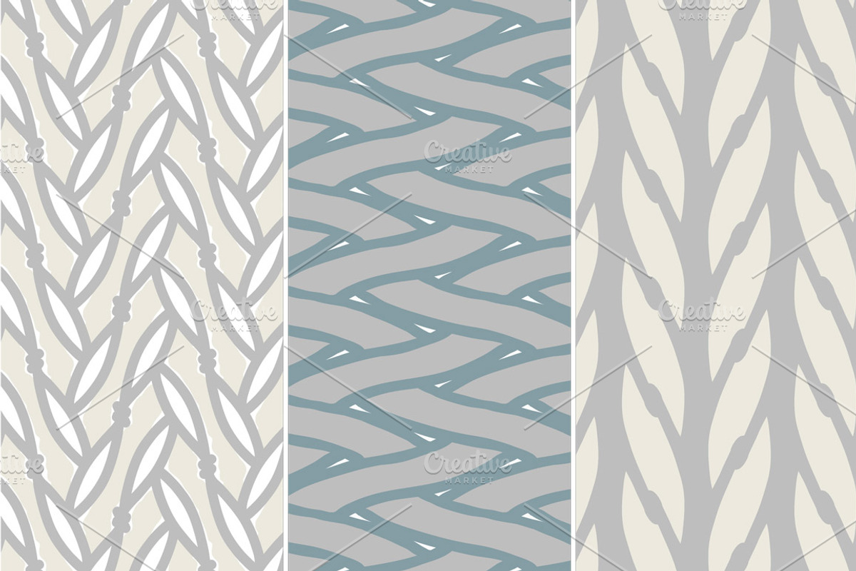 Seafarer Seamless Vector Patterns, a Pattern Graphic by California ...