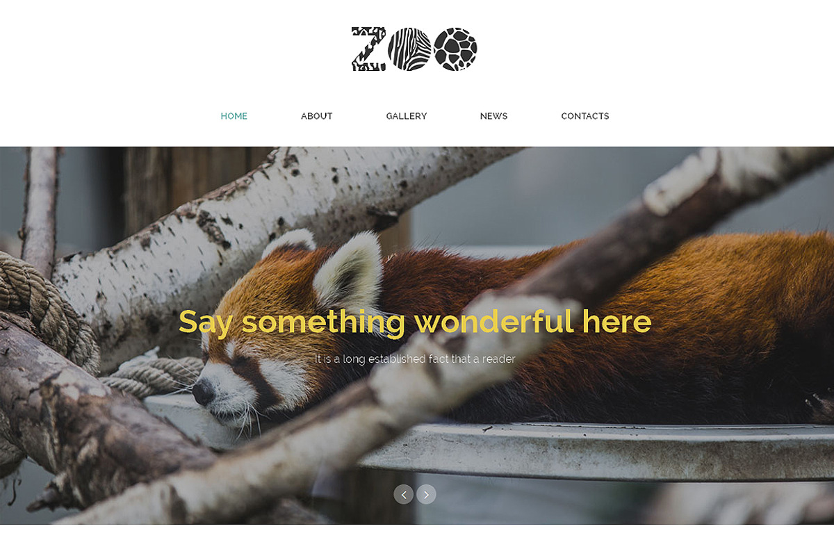 Zoo Responsive One Page Theme, a Landing Page Template by IceTemplates