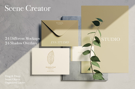 Scene creator [Top view] | Product Mockups ~ Creative Market