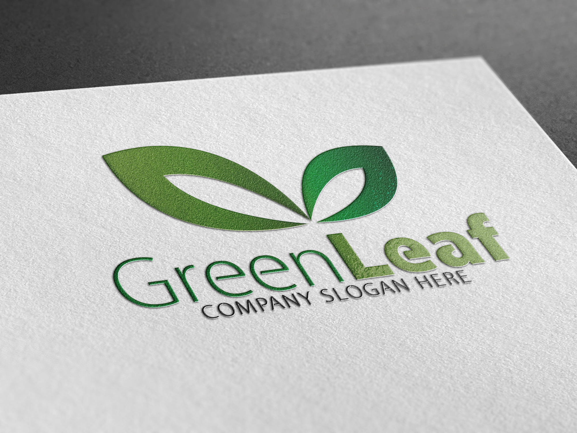 Green Leaf Logo, a Branding & Logo Template by Creative Dezing