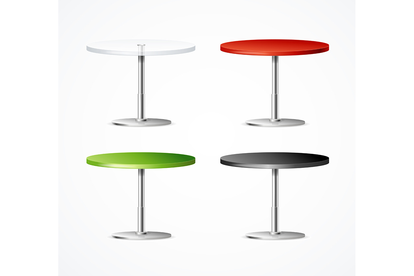 One Leg Table Restaurant Set, an Object Graphic by More Shop
