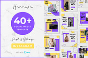 Instagram Canva Template, a Social Media Template by kreatifreya ...