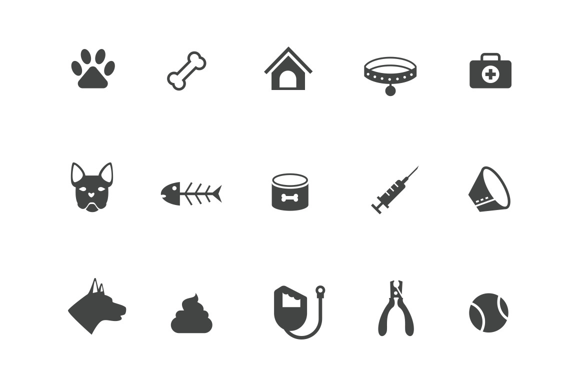 15 Dog Icons, an Icon by Creative VIP