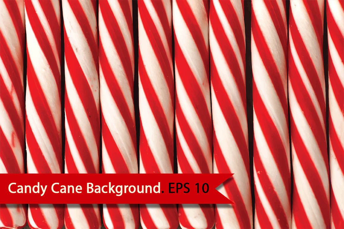Christmas Candy Cane background, a Texture Graphic by Art Nature ...