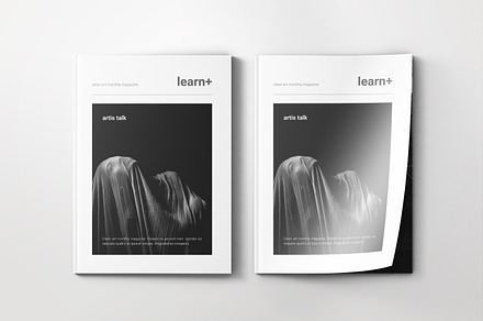 A5 Magazine Template, a Magazine Template by Bookrak Graphic Design
