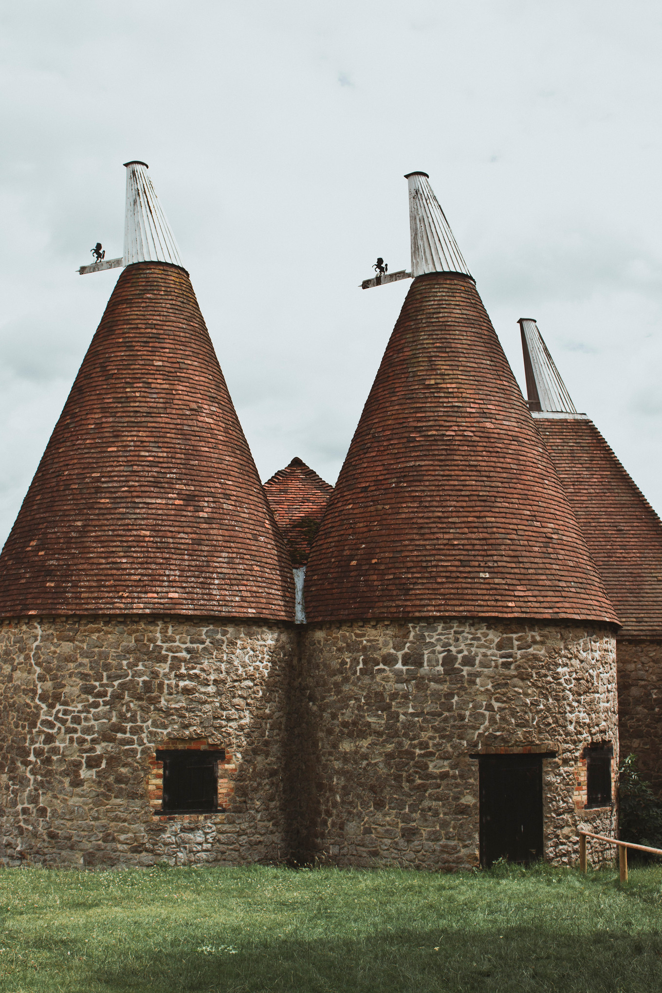 Three English Silos, an Architecture Photo by Mallory Nicole