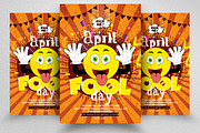 April Fool Celebration Flyer Poster, a Flyer Template by Business Flyers