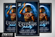 Egyptian Night Flyer Template, a Flyer Template by XtremeFlyers