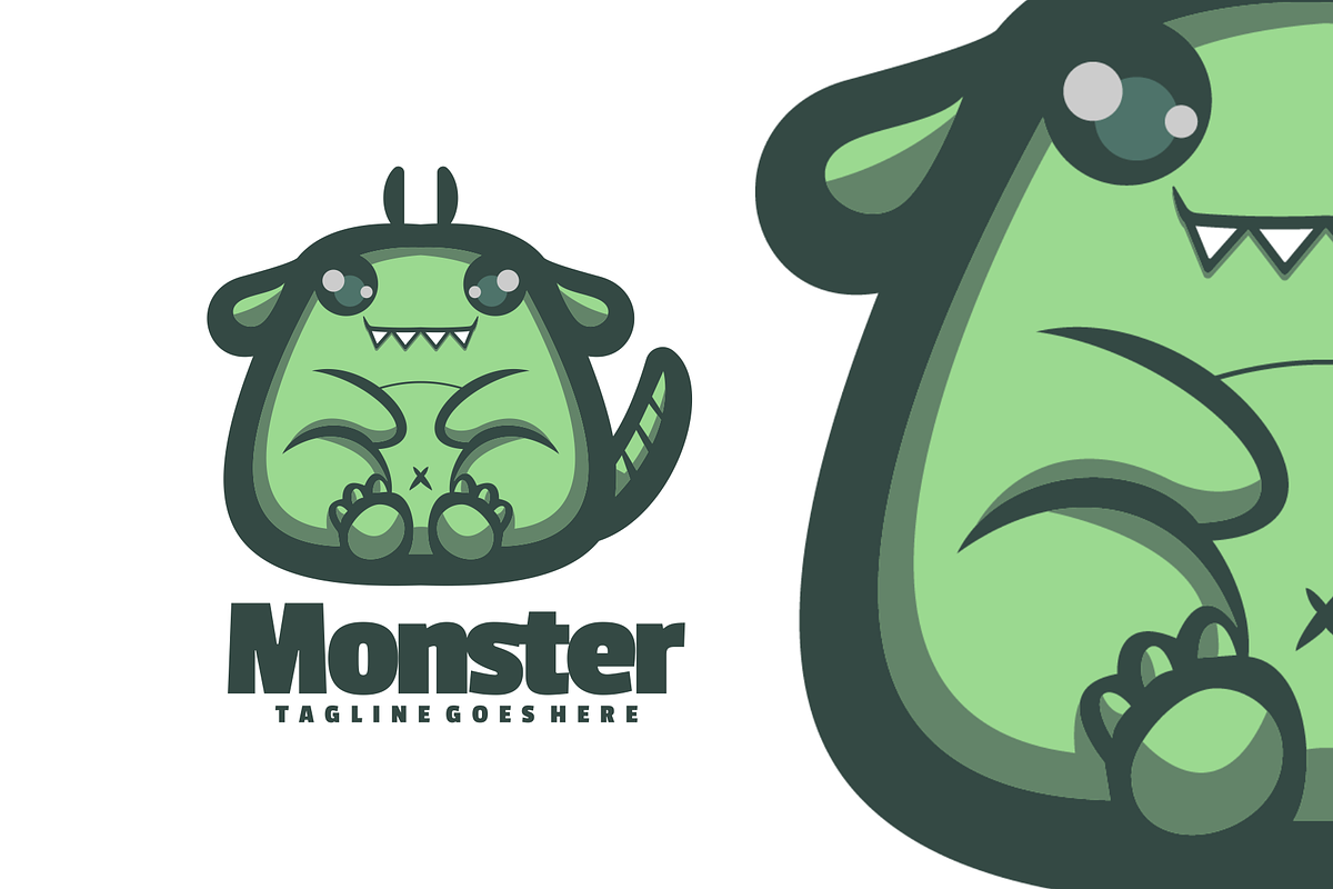 Monster Logo, a Branding & Logo Template by lelevien
