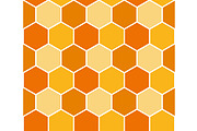 Bee honeycomb seamless pattern, art, a Texture Graphic by COLORFUL